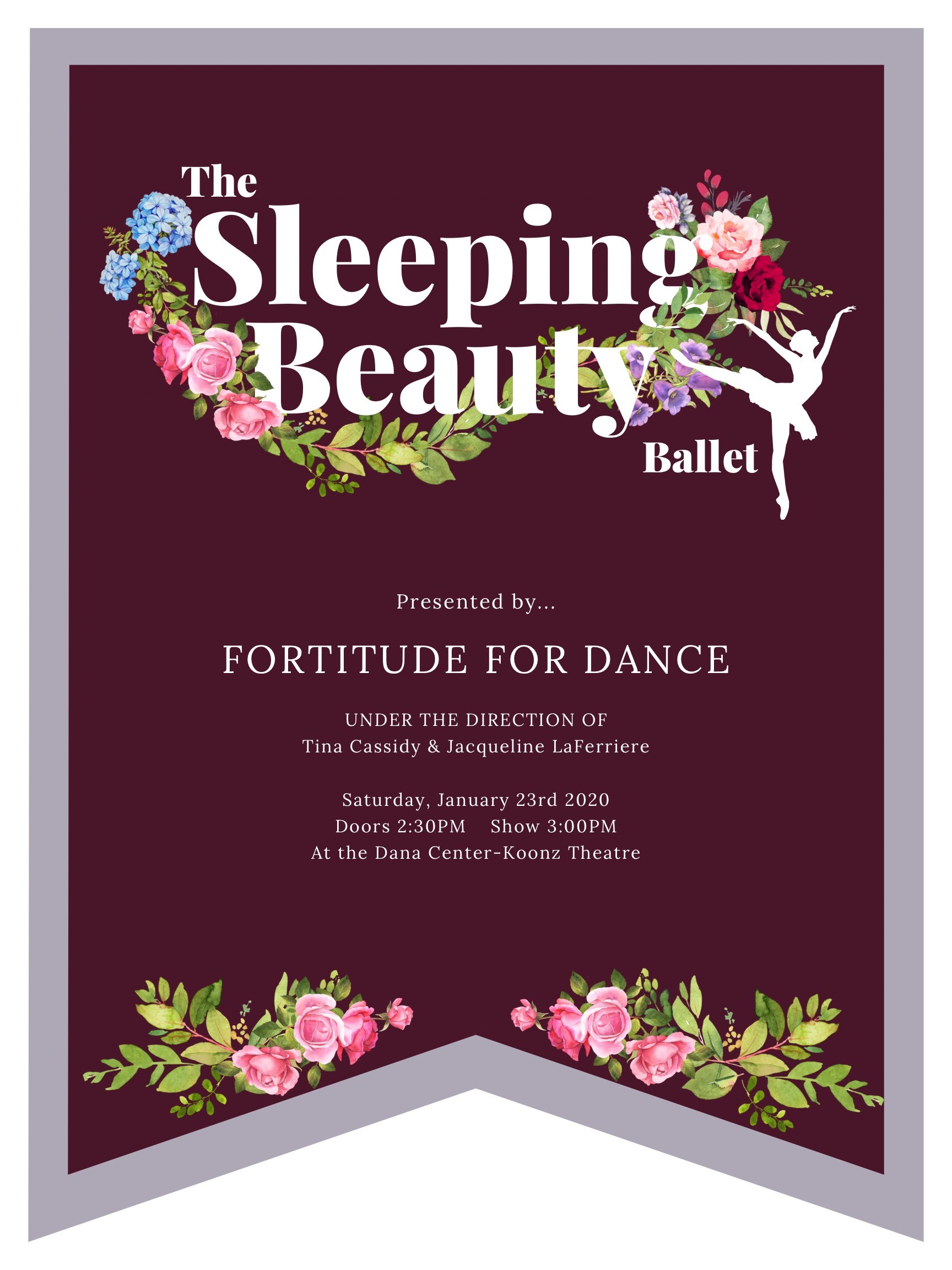 Tickets Fortitude For Dance Presents The Sleeping Beauty Ballet